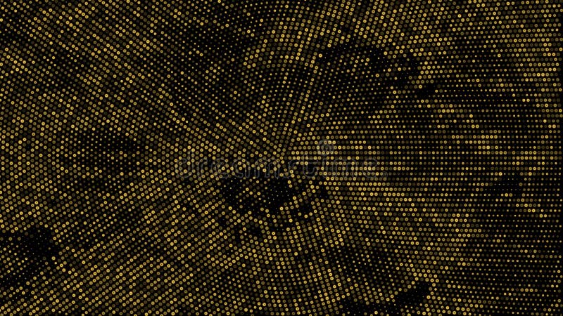 Black and Gold Dotted Background Graphic Stock Vector - Illustration of ...