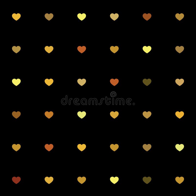 Black and Gold Geometric Seamless Patterns Set Stock Vector ...