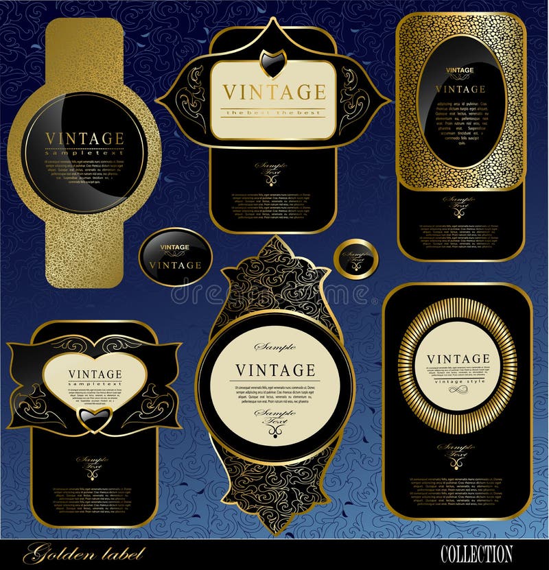 250+ Black gold label Free Stock Photos - StockFreeImages