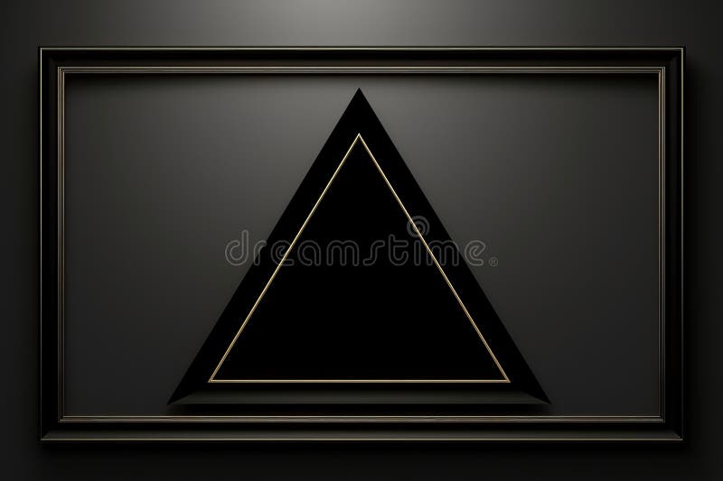 Black Triangle Frame Stock Illustrations – 61,728 Black Triangle Frame ...
