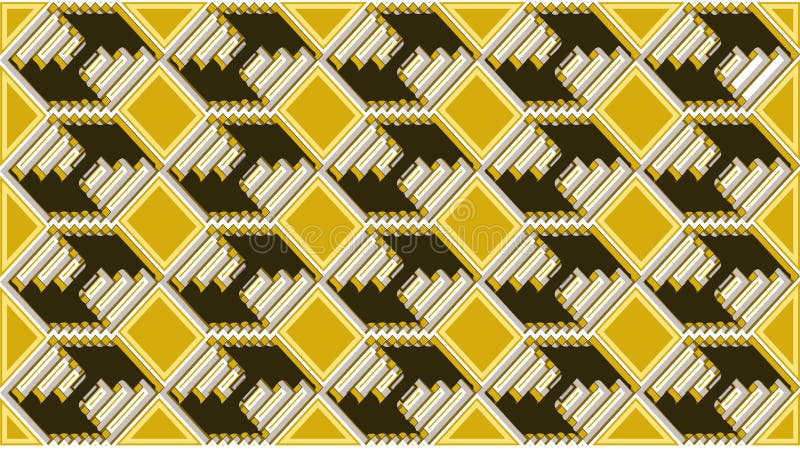 Black and Golden Color, Triangle Pattern, Abstract Vector Wallpaper ...
