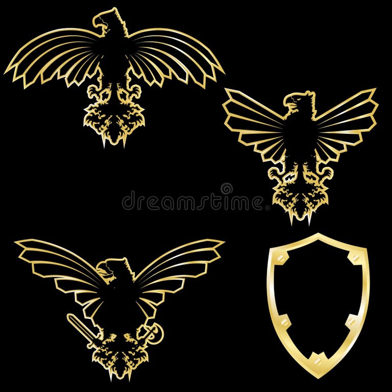 Eagle Emblem Stock Illustrations – 59,468 Eagle Emblem Stock ...