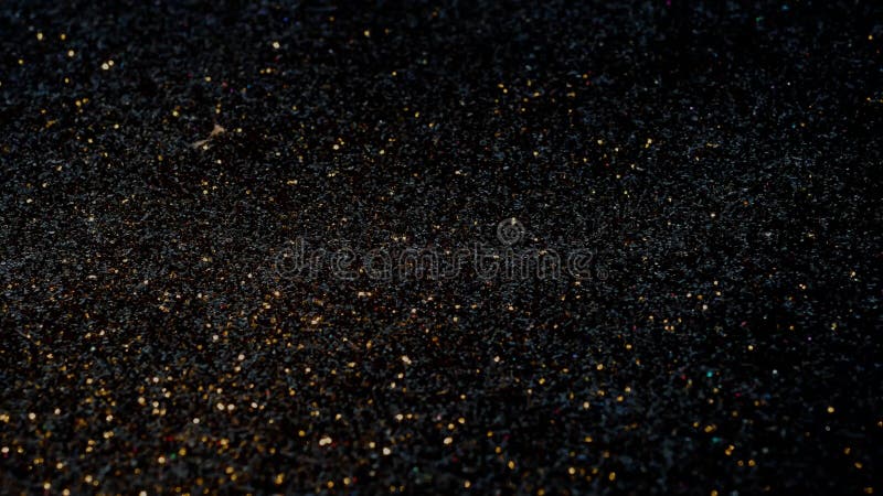 Black Golden Glimmered Seamless Loop Abstract Motion Background Stock ...