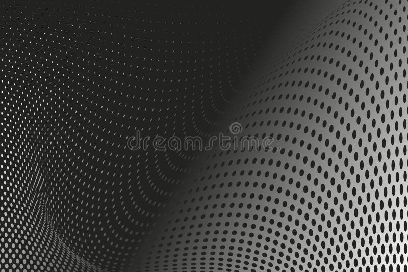 Black Gradient Background Halftone Style Stock Illustration ...