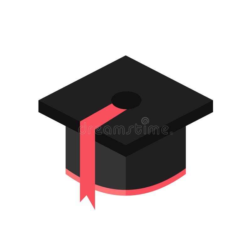 Graduation Cap icon. stock vector. Illustration of celebration - 275861594