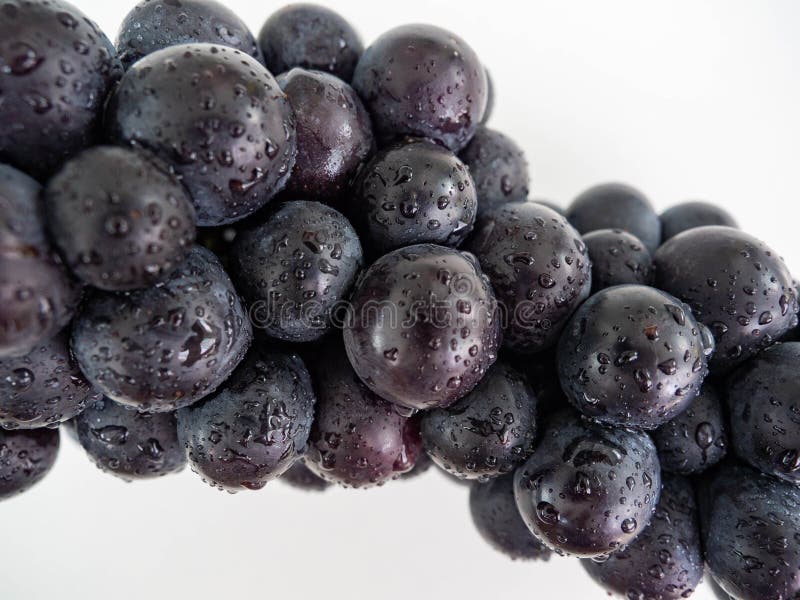 Grape on the Asian Balinese Indonesian Night Market. Organic Fruits ...