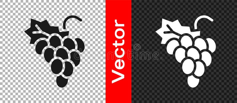 Set Grape Fruit, Wine Glass and Ice Cream Icon. Vector Stock Vector ...