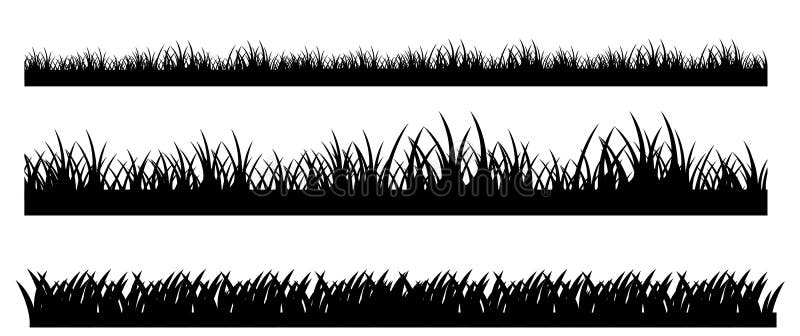 Black Grass Vector