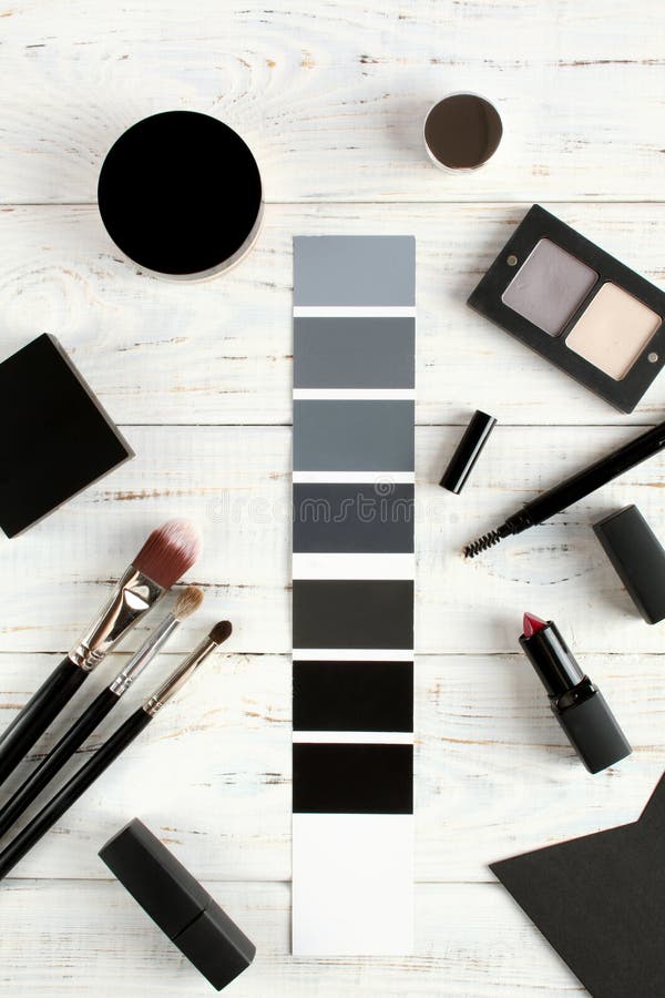 Black and Gray Color Palette Stock Photo - Image of pattern, sample ...
