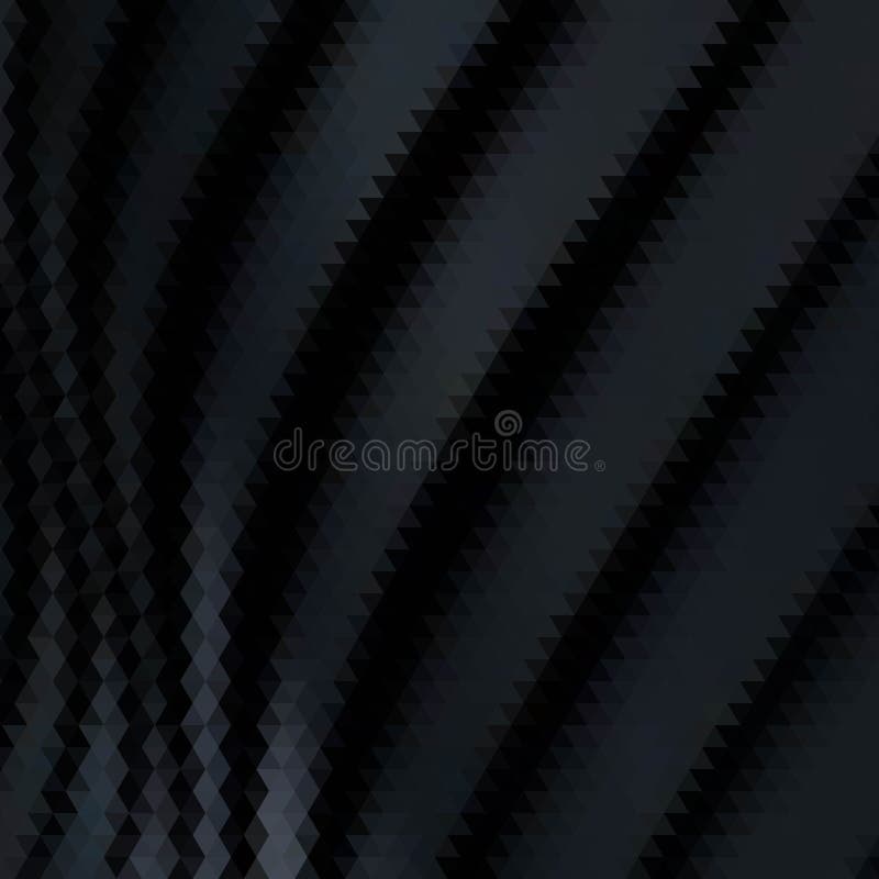 Gray Geometric Design Element. Vector Illustration in Polygonal Style ...