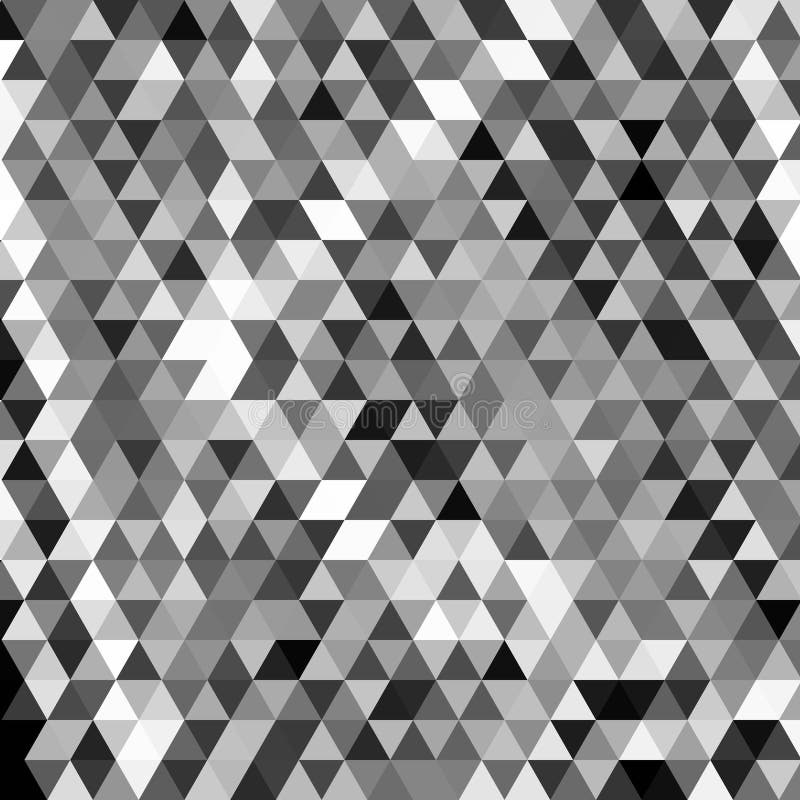 Gray Geometric Design Element. Vector Illustration in Polygonal Style ...