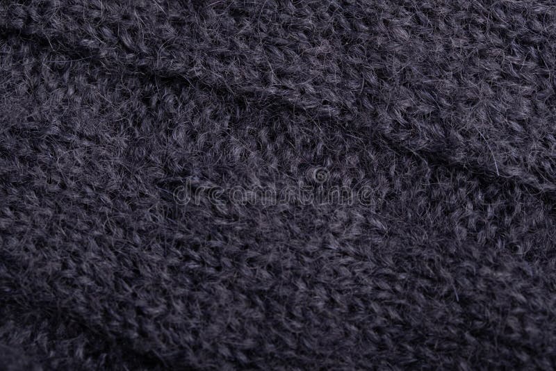Black and Gray Knitted Silk Thread Pattern for Background Stock Image ...