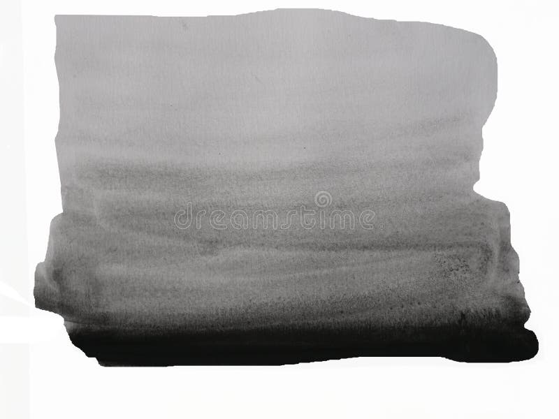 Black and Gray Tains Flow Isolated on White Surface Stock Image - Image ...