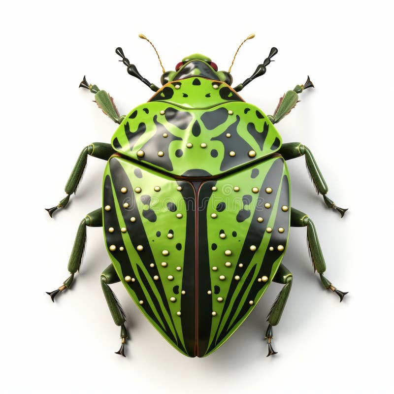 Vibrant 3d Stink Bug: Realistic Rendering and Detailed Wildlife ...