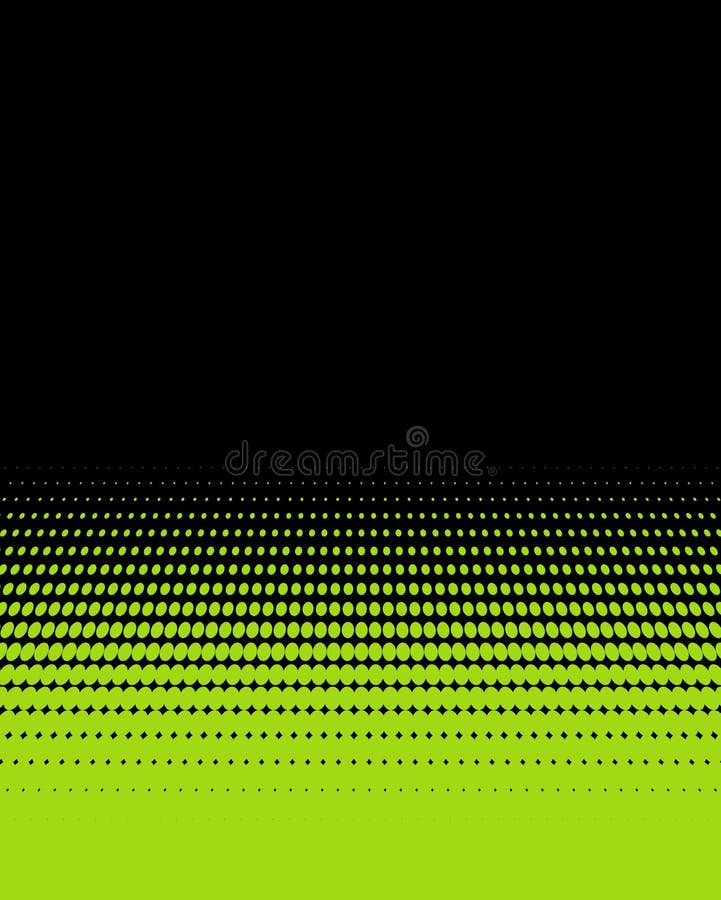 Perspective Dottted Background Green Black Stock Illustration ...