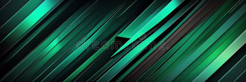 Black Green Gradient Smooth Shiny Metal Theme Striped Diagonal Lines ...