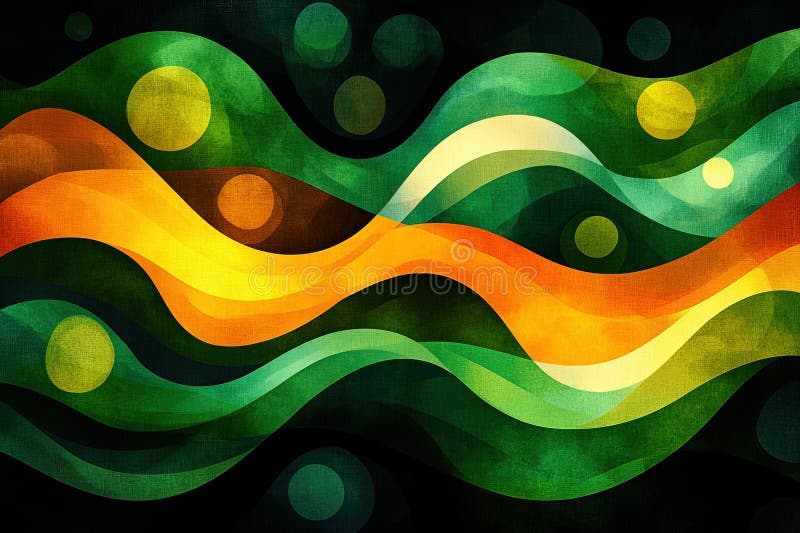 Black Green Yellow Background: an Eye-catching Design Featuring Black ...