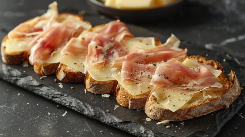 The Black and Grey Backdrop is a Backdrop for a Close-up of Sliced ...