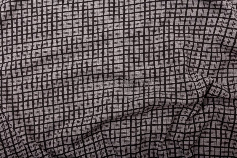 Black and Grey Checkboard Pattern Cotton Fabric Background, Garment ...