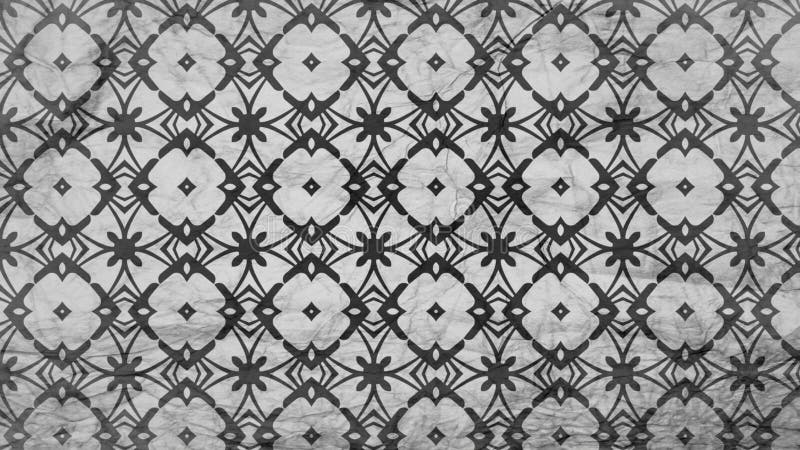 Black and Grey Geometric Pattern Wallpaper Image Stock Illustration ...