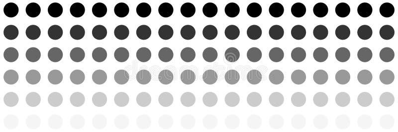 Black grey gradient dots stock illustration. Illustration of grey ...