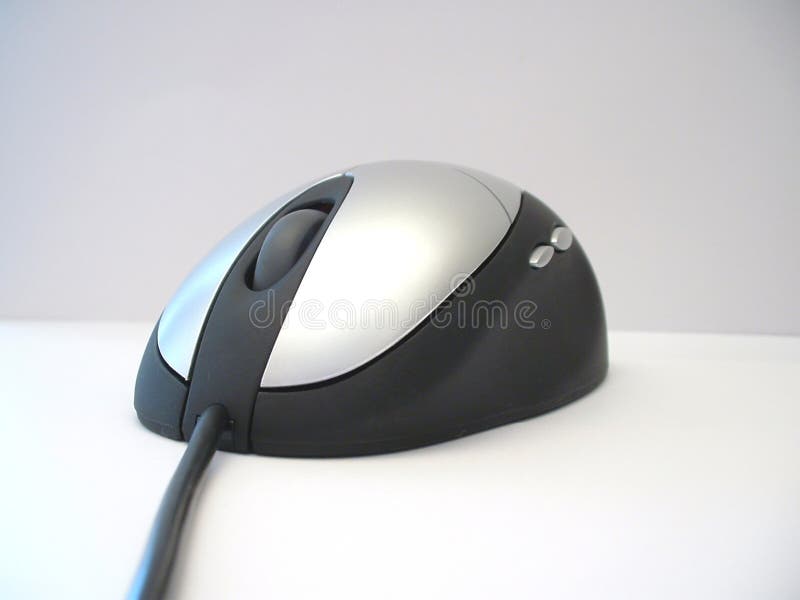 Black and Grey Mouse 2 stock photo. Image of grey, right - 182498