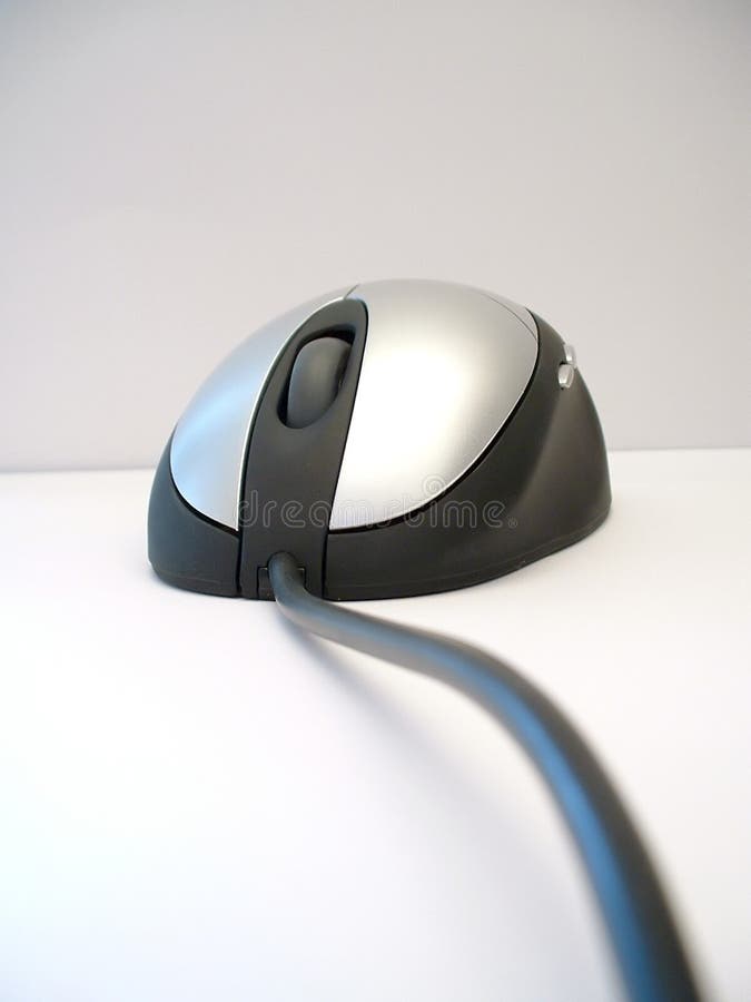 Black and Grey Mouse 3 stock image. Image of buttons, white - 182497