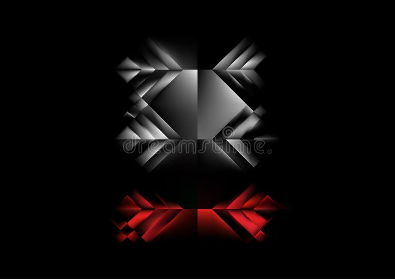 Black Grey and Red Abstract Graphic Background Vector Image Stock ...