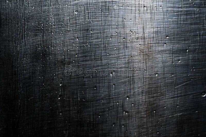 Black Grey Solid Color Background, Closeup, Texture of Smooth Metal ...
