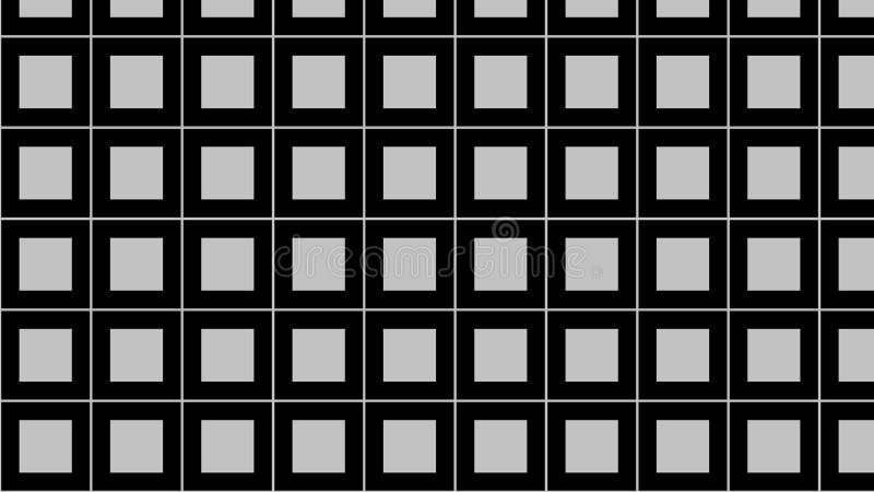 Black and Grey Square Pattern Stock Vector - Illustration of seamless ...