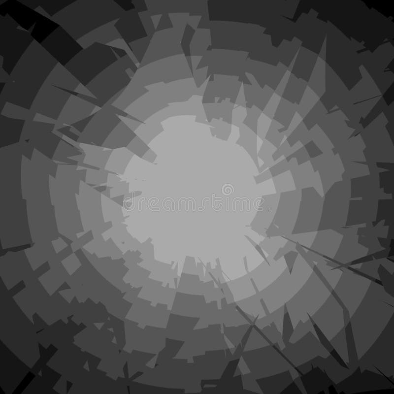 Black Grey White Complex and Unique Round Shapes Abstract Background ...