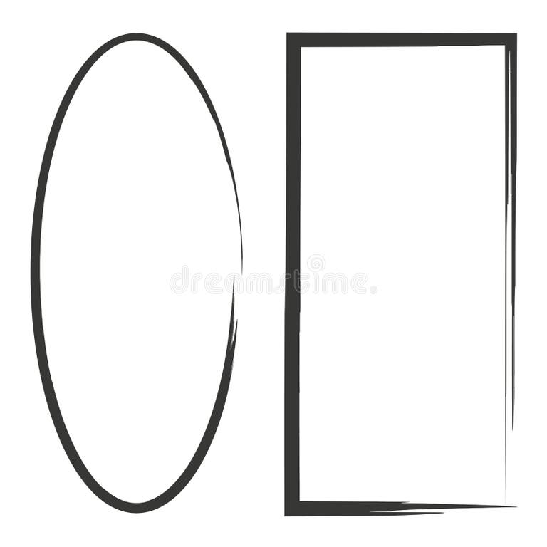 Black Grunge Frames. Edge Frame. Abstract Texture. Vector Illustration ...