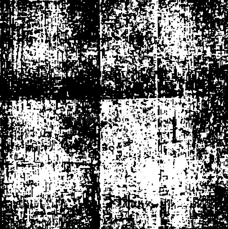 Black grunge plaid pattern stock illustration. Illustration of ...