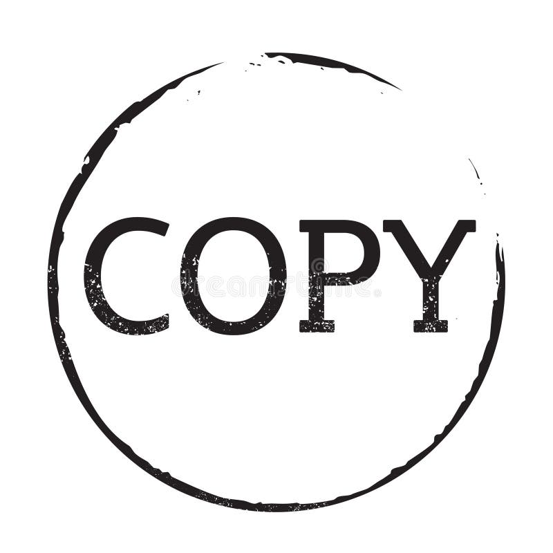 Black grunge stamp copy stock illustration. Illustration of sketch ...