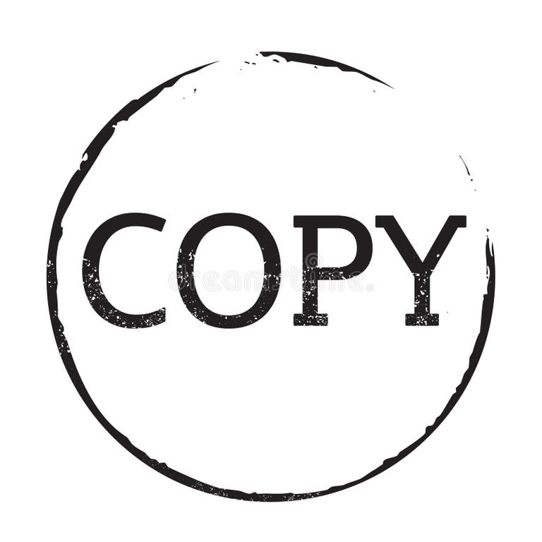 Black grunge stamp copy stock illustration. Illustration of sketch ...