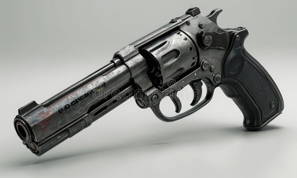 A Black Gun is Shown in the Image, with a Trigger on the Side. the Gun ...