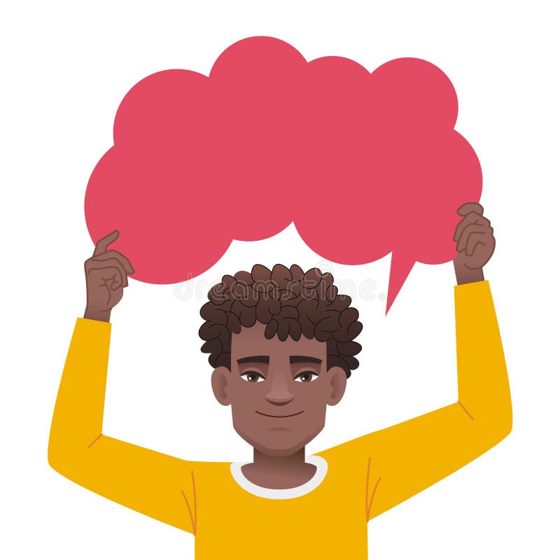 Personal Opinion. Glowing Light Bulb on Button Stock Illustration ...