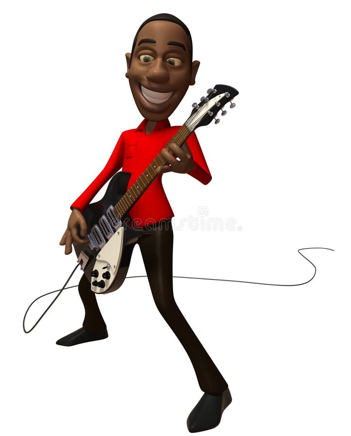 Black guy rocking stock illustration. Illustration of people - 6255659