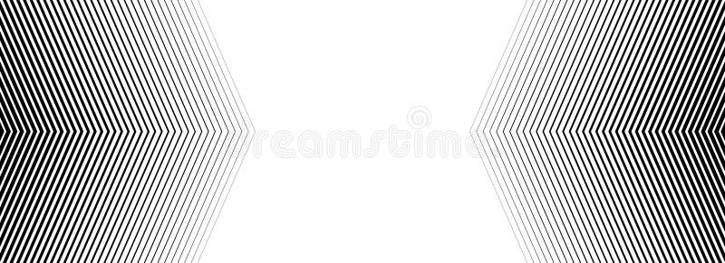 Black Halftone Arrow Background. Linear Arrows in Center Direction ...