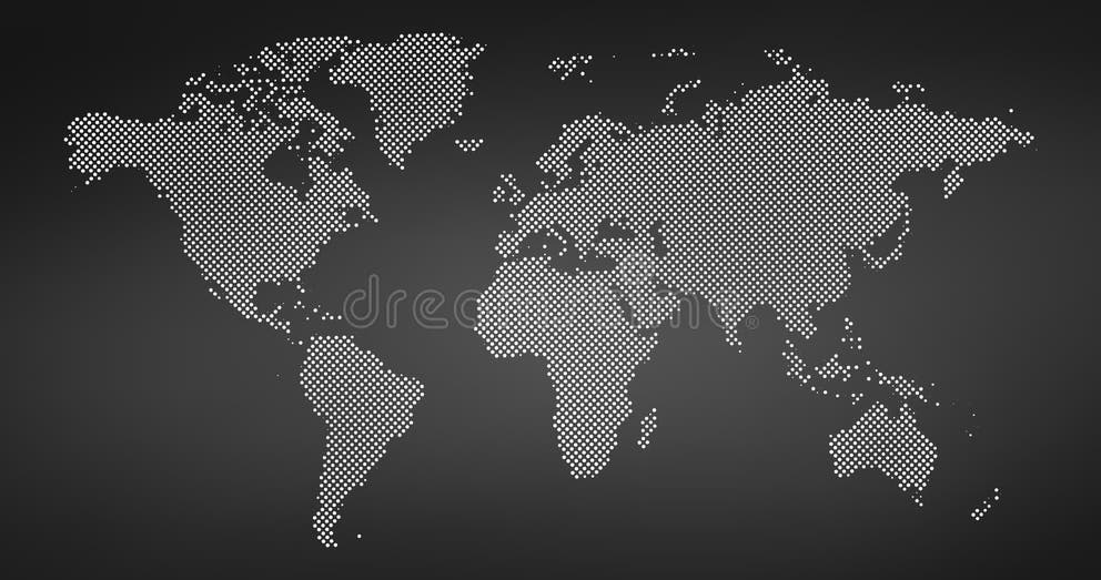 Dotted World Map Stock Illustrations – 15,217 Dotted World Map Stock ...