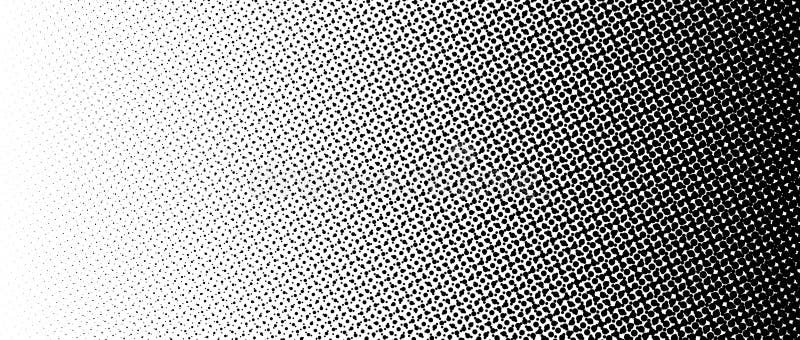 Black Halftone Gradient Background. Fading Overlapping Dotted Half Tone ...