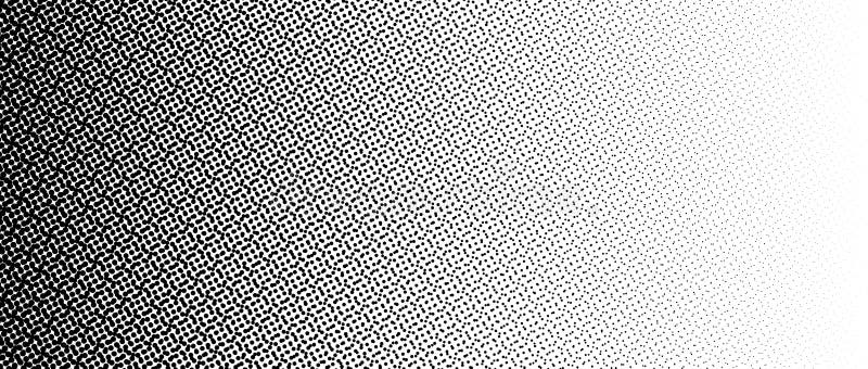 Black Halftone Gradient Background. Fading Overlapping Dotted Half Tone ...