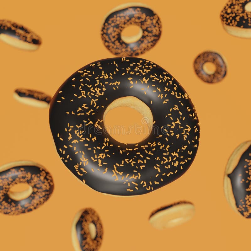 Donuts Falling Down Stock Illustrations – 22 Donuts Falling Down Stock ...