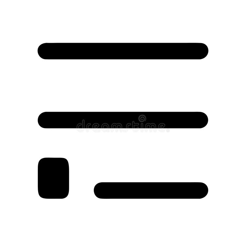 Hamburger Menu Icon, Vector Illustration for Responsive Web Design Interface Stock Illustration ...
