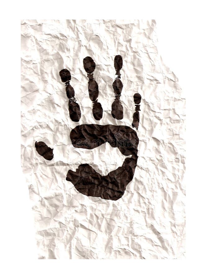 Black hand. stock photo. Image of insurance, print, quality - 13148528