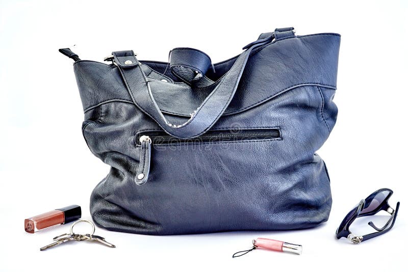 Black Hand Bag stock image. Image of fashion, patent - 89035323