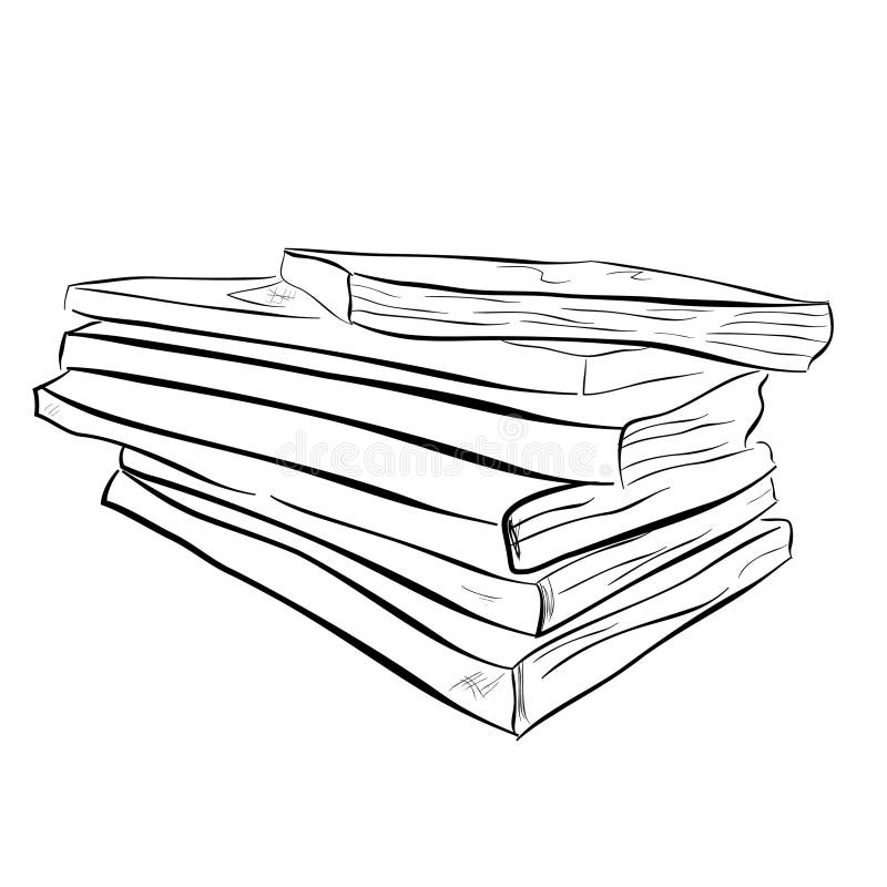 How To Draw A Stack Of Papers