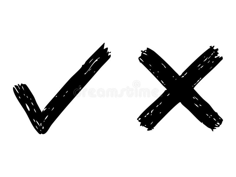 Correct Incorrect Icon No Background Stock Illustrations – 445 Correct ...