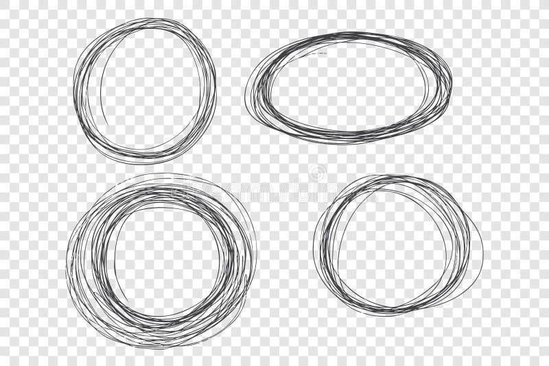 Scribble Frames, Lines and Dots Texture Backgrounds Vector Collection. Stock Vector ...