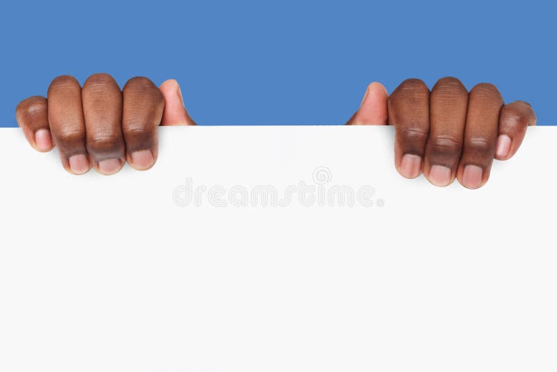 814 African Man Holding Blank Sign Stock Photos - Free & Royalty-Free ...